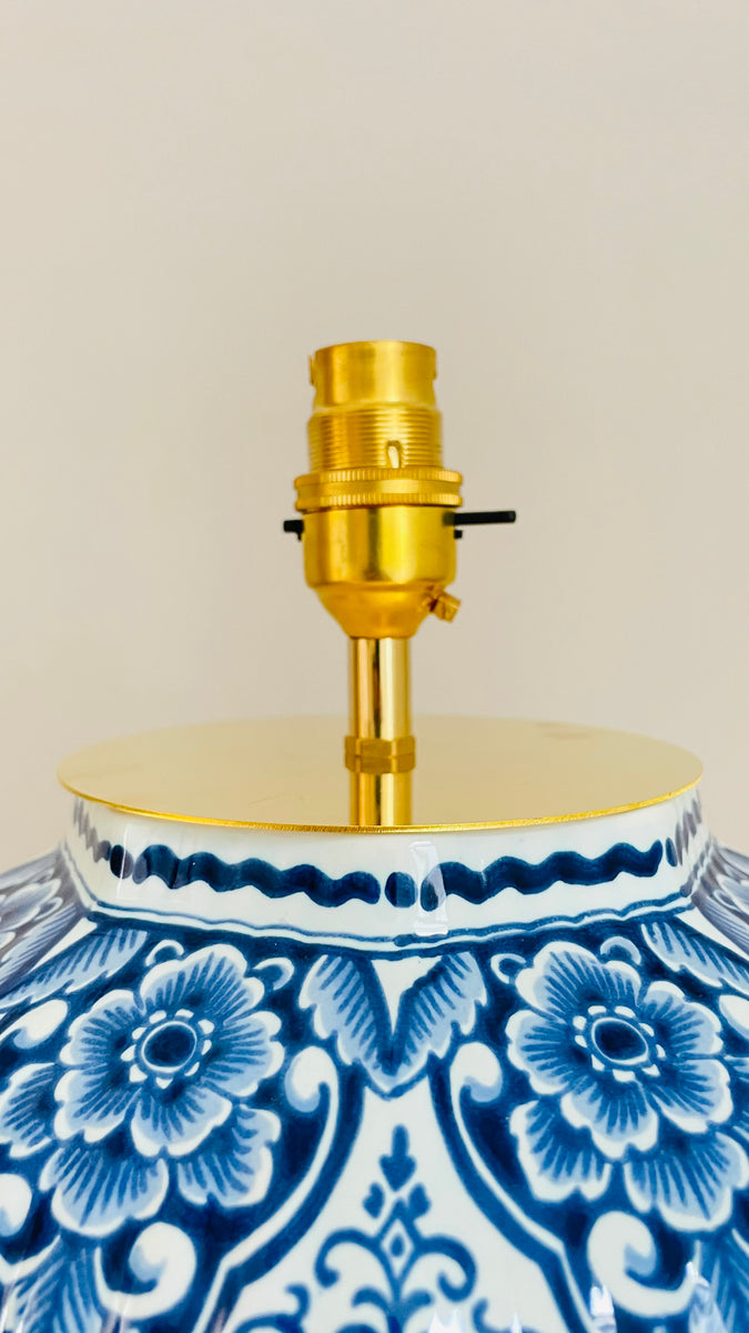 Large Antique Delft Lamp - pre order for end of Nov – The Light Clinic